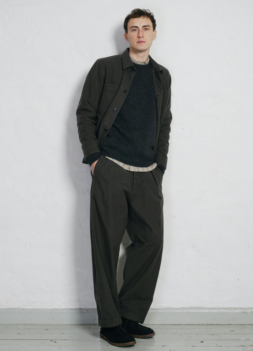 BERTRAM | Refined Work Jacket | Grey – HANSEN Garments