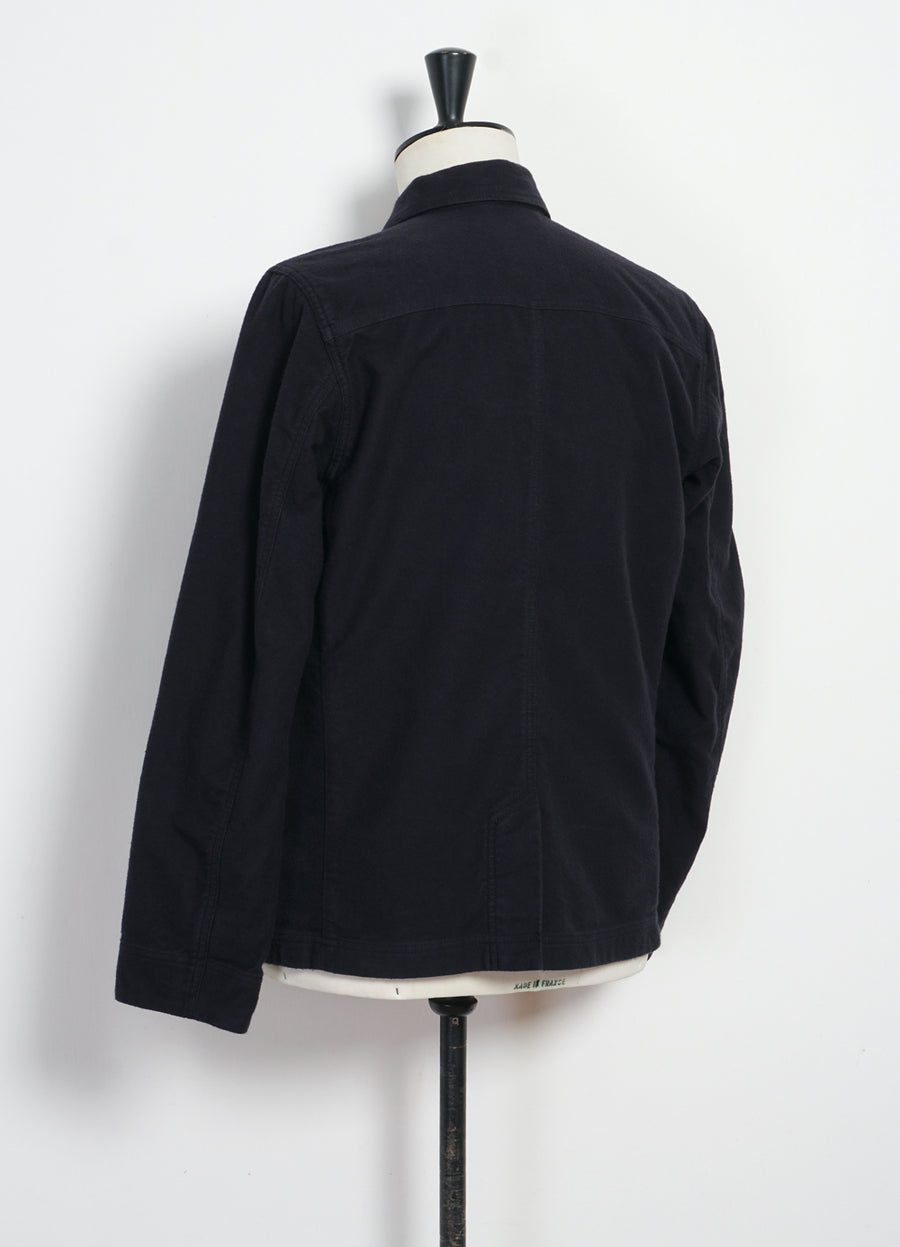BERTRAM | Refined Work Jacket | Navy | HANSEN Garments