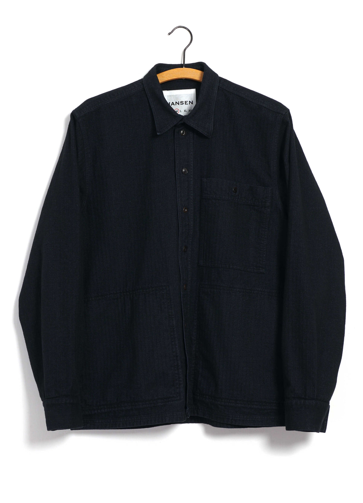 LUKA 30-25-3 | Sturdy Overshirt | Stormy Blue – HANSEN Garments