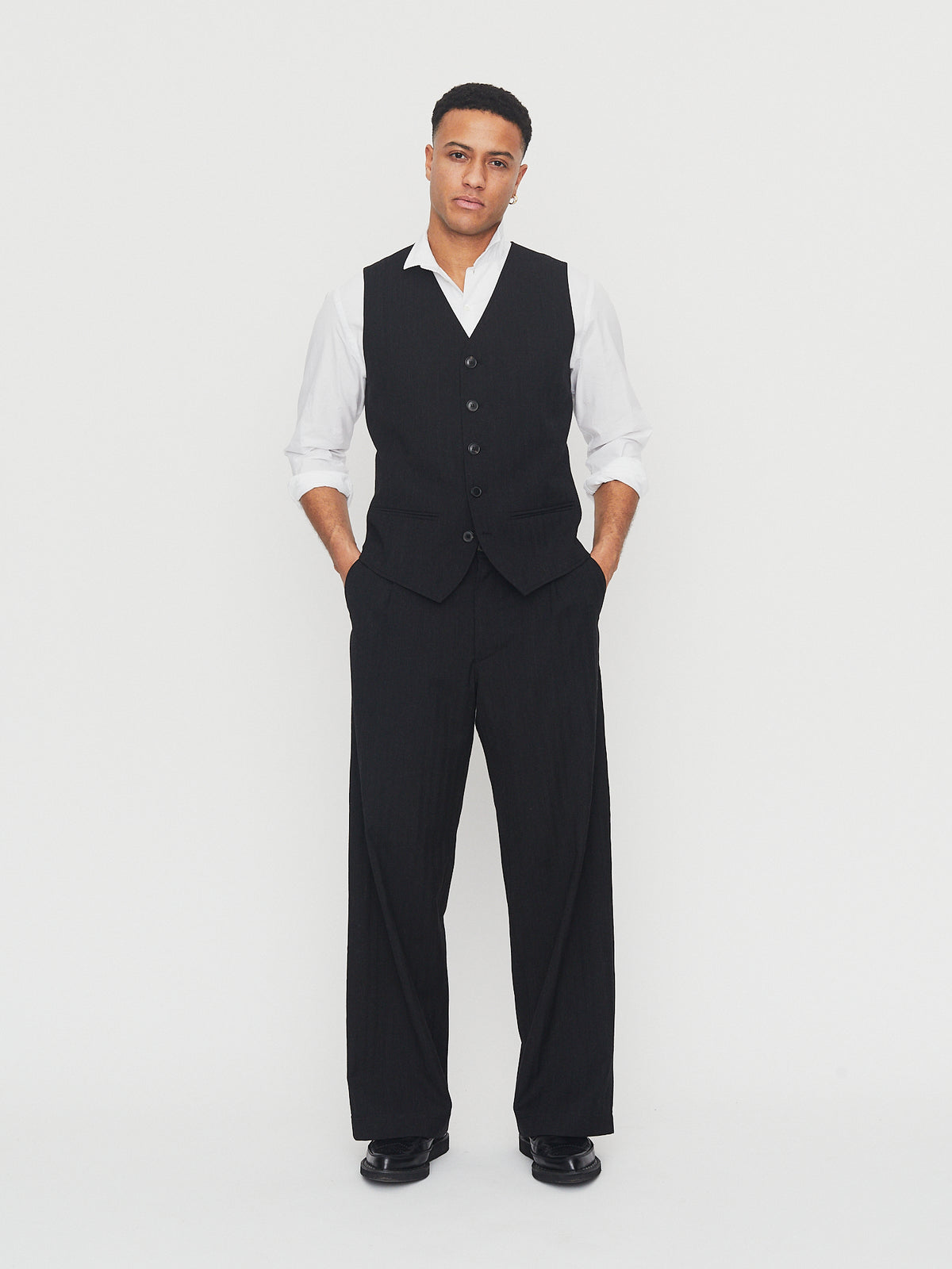 DANIEL 30-33-2 | Classic Waistcoat | Anthracite – HANSEN Garments