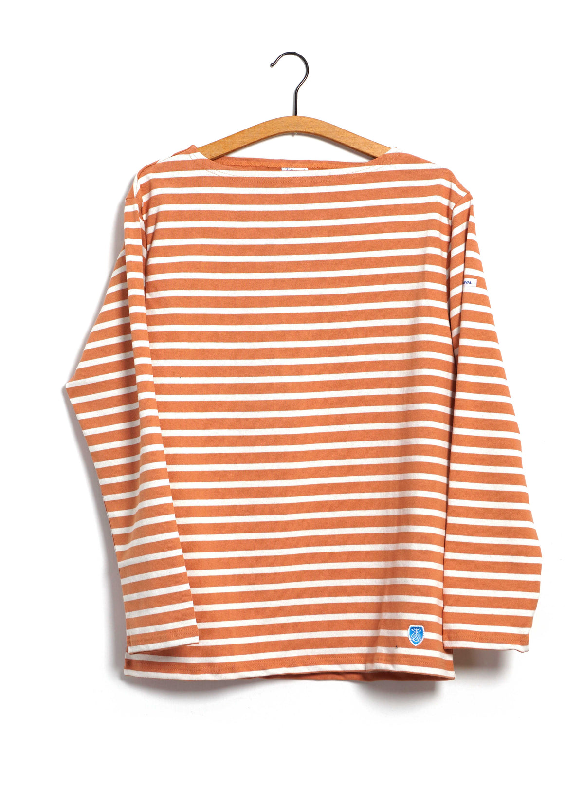 MARINE NATIONALE | Striped T-shirt | Persimmon Ecru – HANSEN Garments