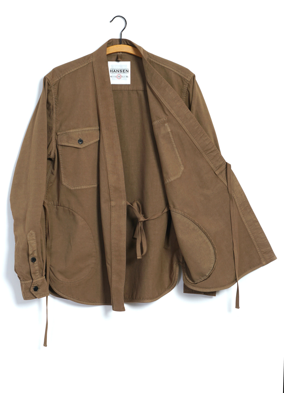REMY | East & West Shirt Jacket | Camel – HANSEN Garments