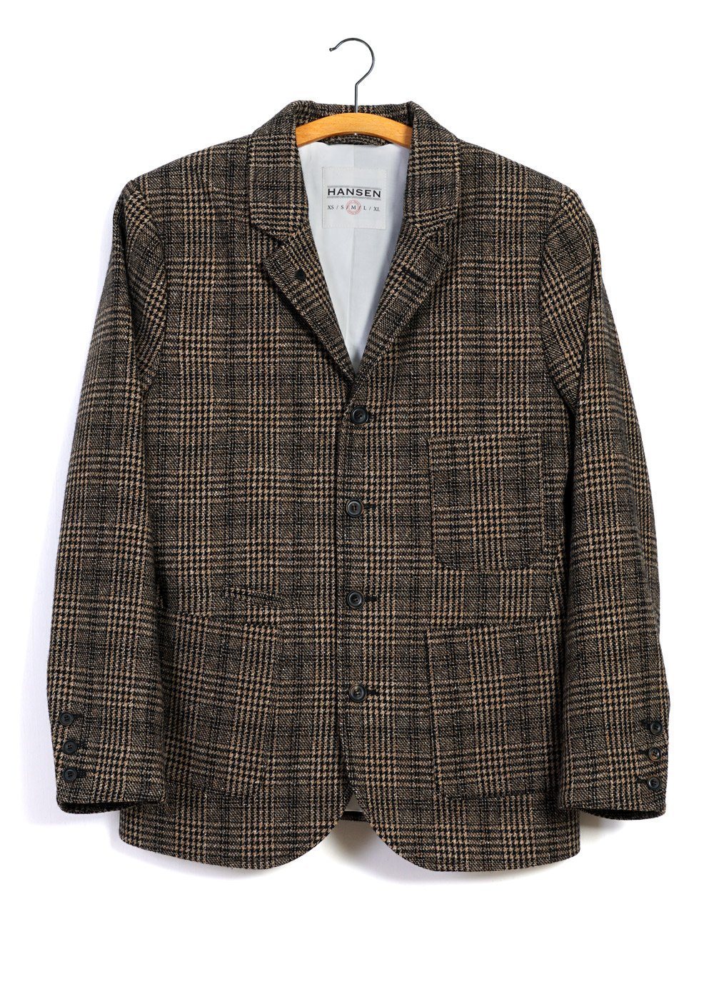 ANKER | Four Button Classic Blazer | Checkered – HANSEN Garments