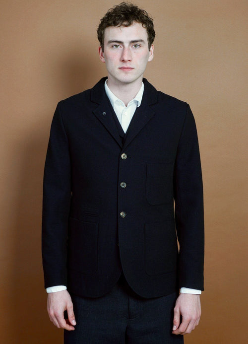 ANKER | Four Button Classic Blazer | Deep Indigo – HANSEN Garments